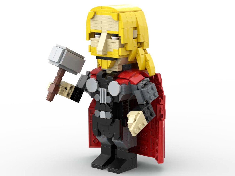 LEGO MOC Thor- Lego Figure by LittlebricksHeroes | Rebrickable - Build ...