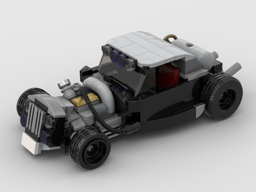 LEGO MOC 1928 Ford Model A Hot Rod by toms8wides | Rebrickable - Build ...