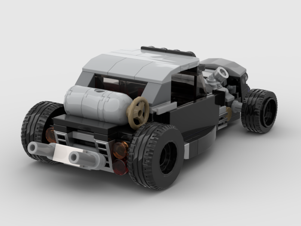 LEGO MOC 1928 Ford Model A Hot Rod by toms8wides | Rebrickable - Build ...