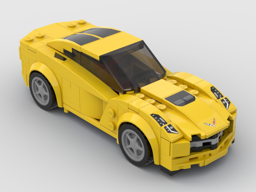 LEGO MOC Corvette Stingray 2015 (75870) by NJDesign | Rebrickable ...