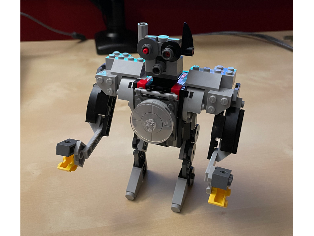 LEGO MOC Retro Robot Mech Suit by eric_nunya | Rebrickable - Build with ...