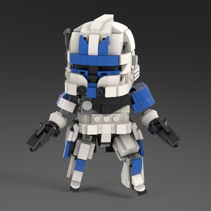 Lego Moc Captain Rex By Choidambaek Rebrickable Build With Lego