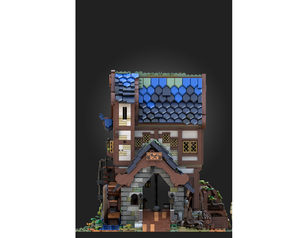 LEGO MOC Medieval Sawmill - Double 21325 Medieval Blacksmith ...