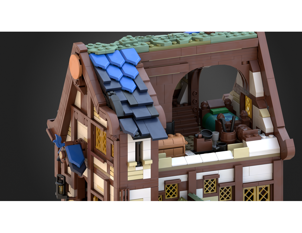 LEGO MOC Medieval Sawmill - Double 21325 Medieval Blacksmith ...