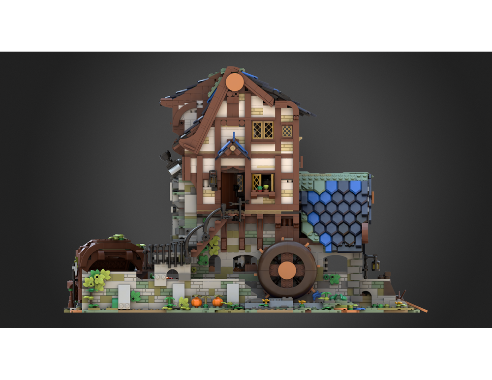 LEGO MOC-173041 Medieval Sawmill - Double 21325 Medieval Blacksmith ...