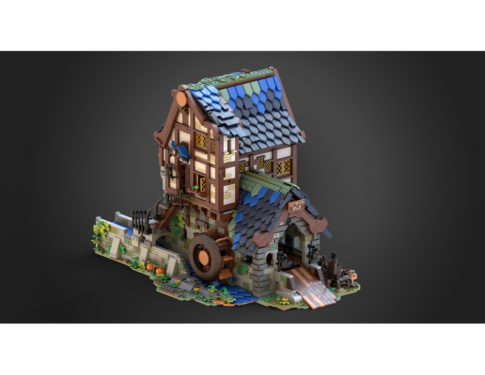 LEGO MOC Medieval Sawmill - Double 21325 Medieval Blacksmith ...