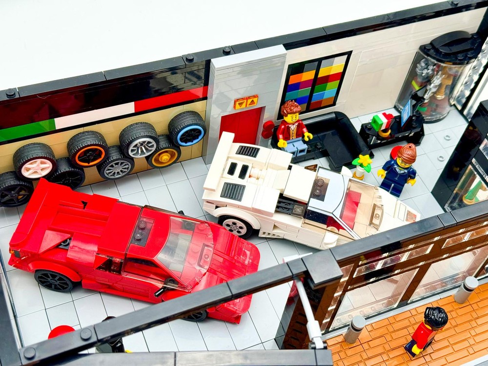 LEGO MOC Raging Bull Dealership by IBrickedItUp | Rebrickable - Build ...