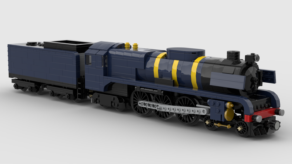 LEGO MOC 8 Wide R771 "Sapphire Star" by Exie_Baby | Rebrickable - Build ...