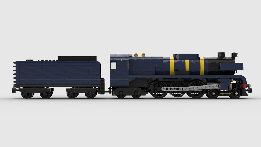 LEGO MOC 8 Wide R771 "Sapphire Star" by Exie_Baby | Rebrickable - Build ...