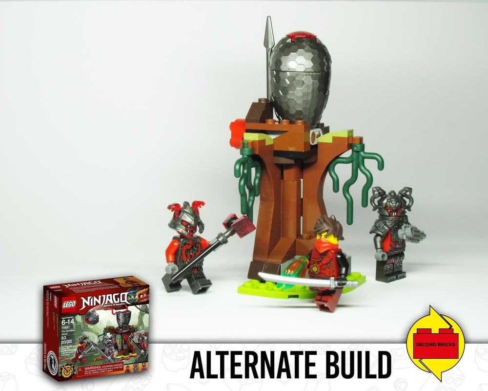 LEGO MOC 70621-2: Swamp Tree Trap by SecondBricks | Rebrickable - Build ...