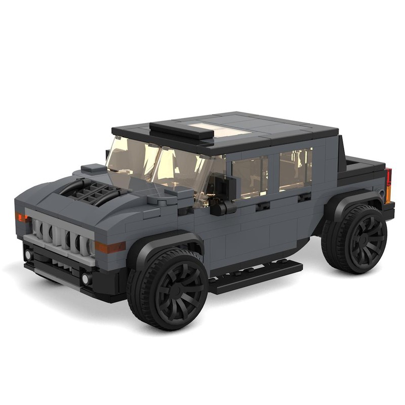 LEGO MOC Hummer H2 SUT in 8 stud wide Speed Champions Style by klara ...