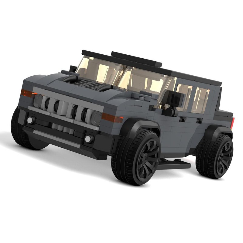 LEGO MOC Hummer H2 SUT in 8 stud wide Speed Champions Style by klara ...