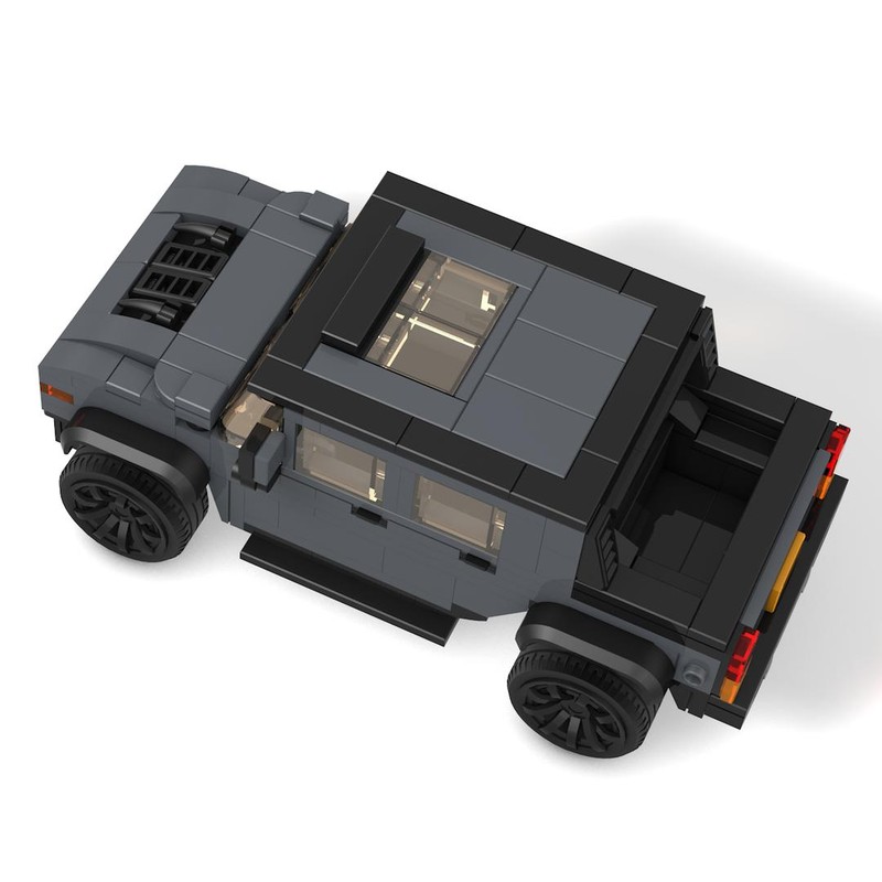 LEGO MOC Hummer H2 SUT in 8 stud wide Speed Champions Style by klara ...