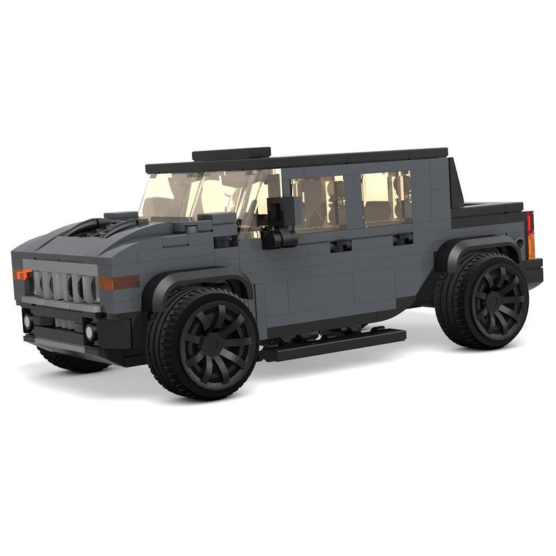 LEGO MOC Hummer H2 SUT in 8 stud wide Speed Champions Style by klara ...