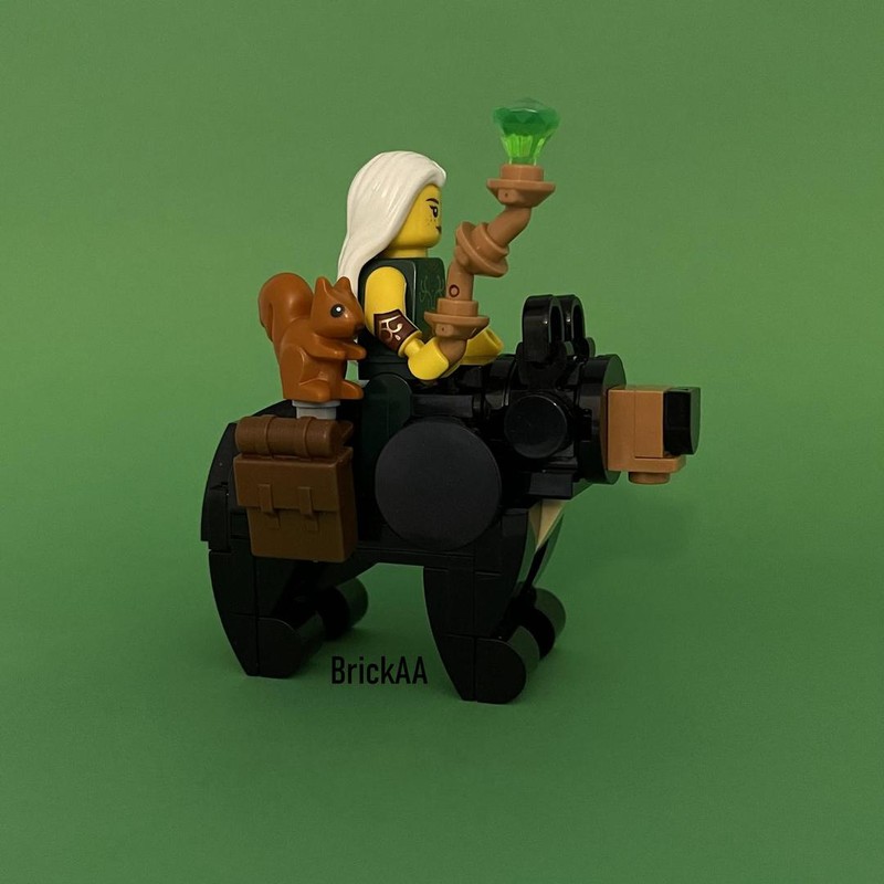 LEGO MOC Bear rider by BrickAA | Rebrickable - Build with LEGO