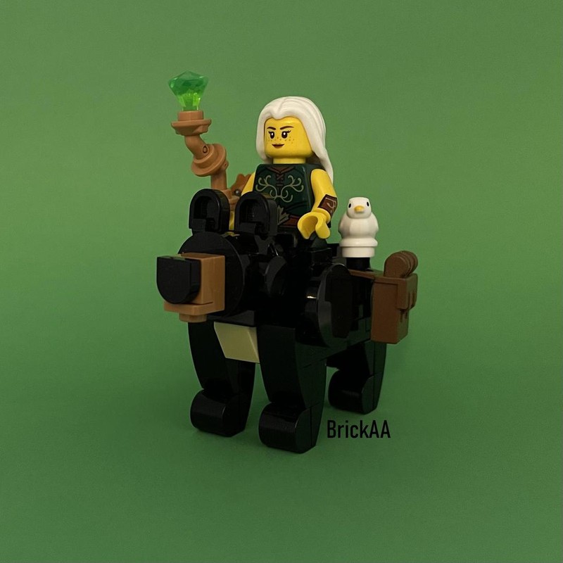 LEGO MOC Bear rider by BrickAA | Rebrickable - Build with LEGO