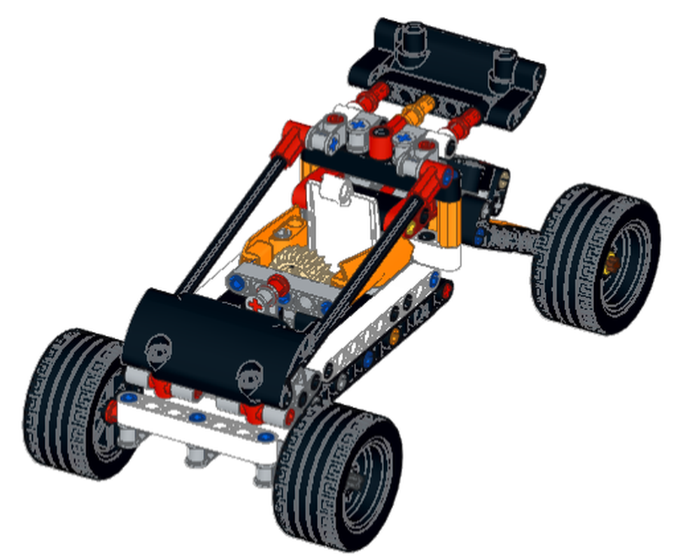 LEGO MOC buggy 42139 by szadq | Rebrickable - Build with LEGO