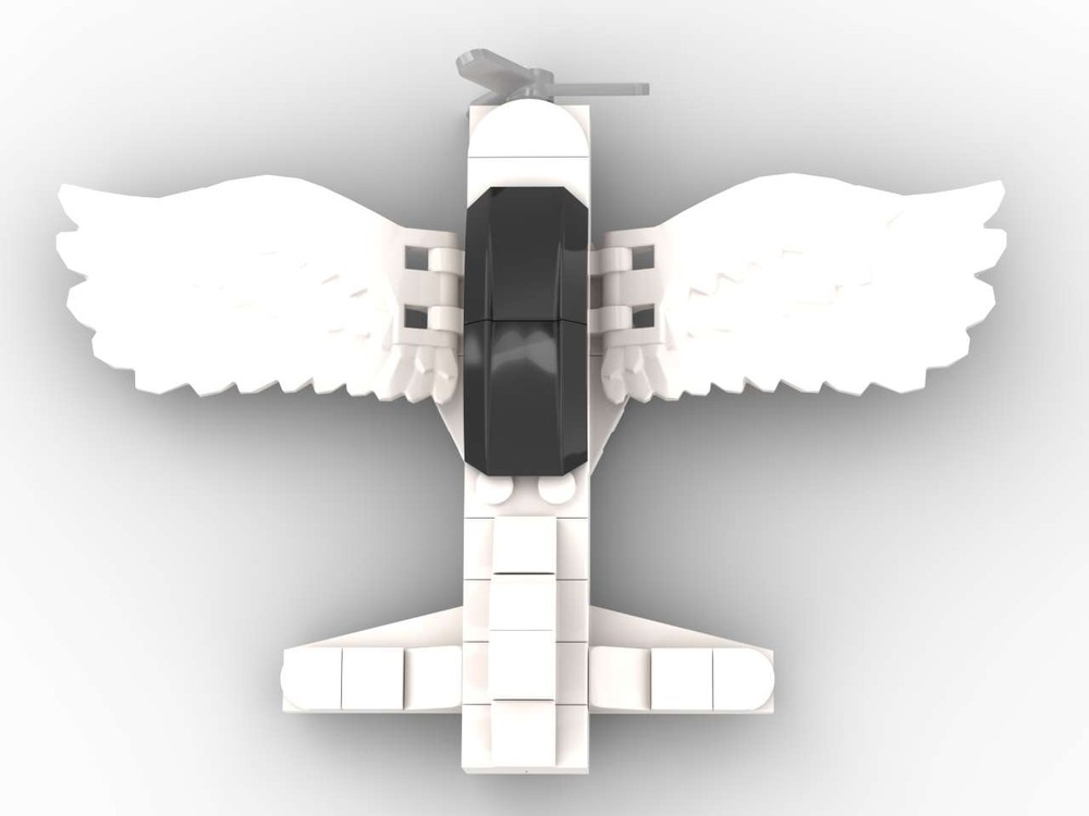 LEGO MOC Plane with wings by kmulvihill74 | Rebrickable - Build with LEGO