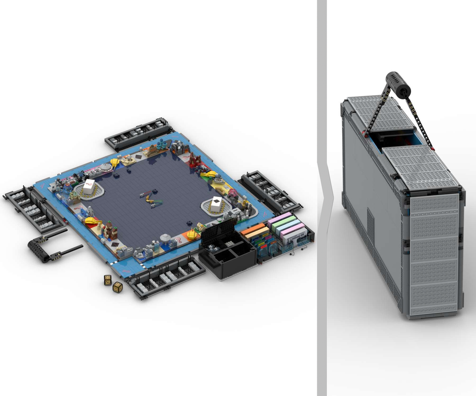 LEGO MOC Monopoly: Clone Wars Edition by AurumBrick | Rebrickable ...