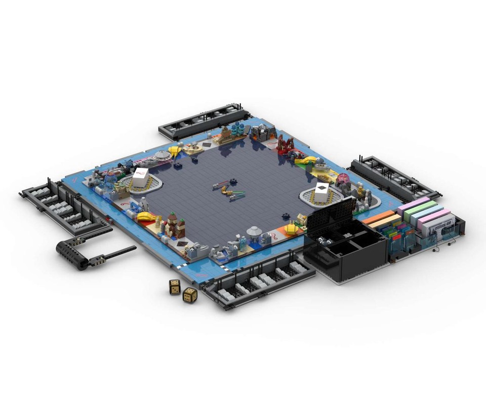 LEGO MOC Monopoly: Clone Wars Edition by AurumBrick | Rebrickable ...