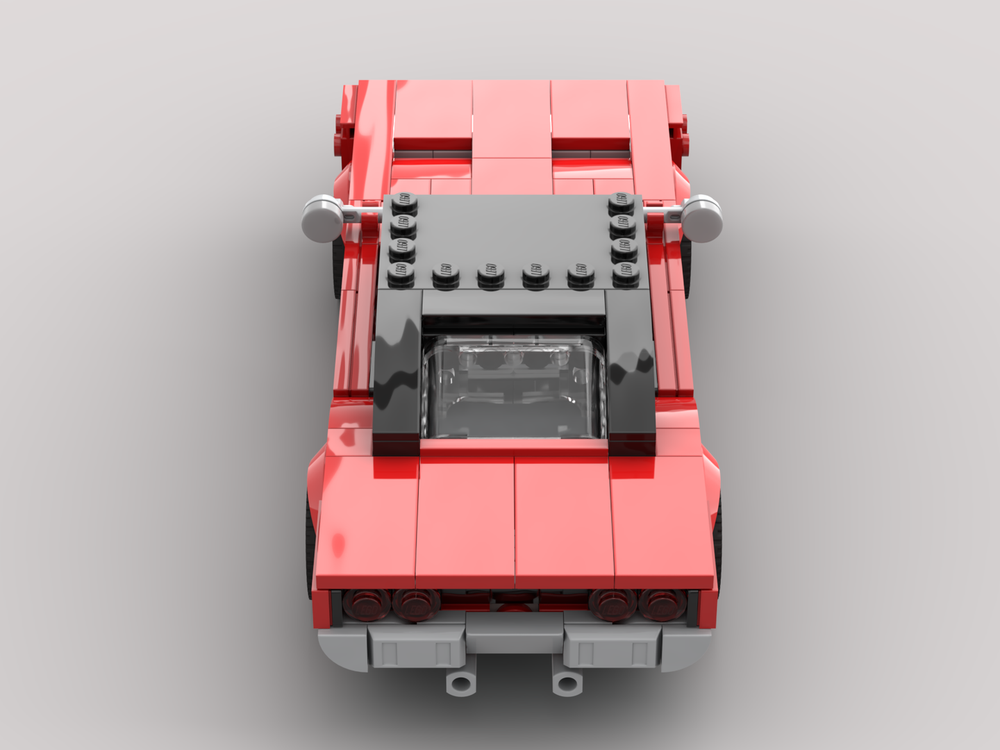 LEGO MOC '68 RED CHARGER by GT-Brick | Rebrickable - Build with LEGO