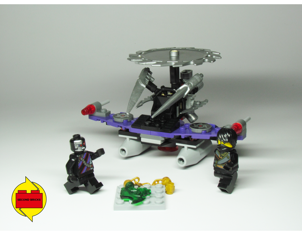 LEGO MOC 70720-2: Nindroid Copter Battle by SecondBricks | Rebrickable ...