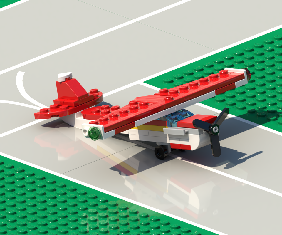 LEGO MOC 30669 Cessna C-180 by Beregorn | Rebrickable - Build with LEGO