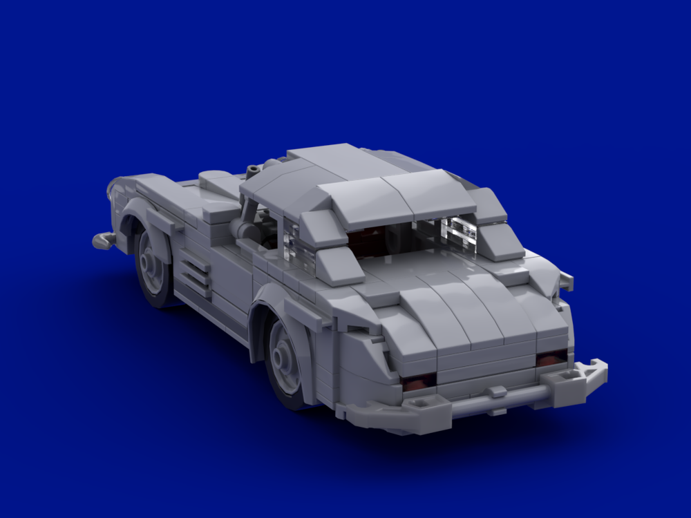 LEGO MOC Mercedes-Benz W198 300SL by waffl_builds | Rebrickable - Build ...