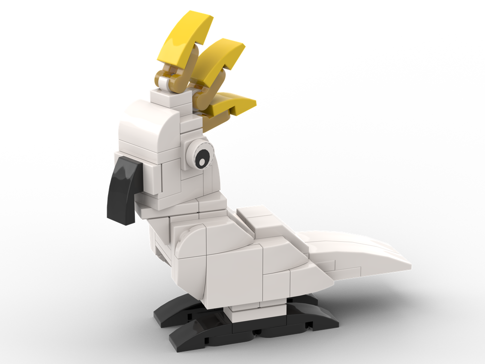 LEGO MOC Lego Cockatoo MOC by Johns Brickworld | Rebrickable - Build ...