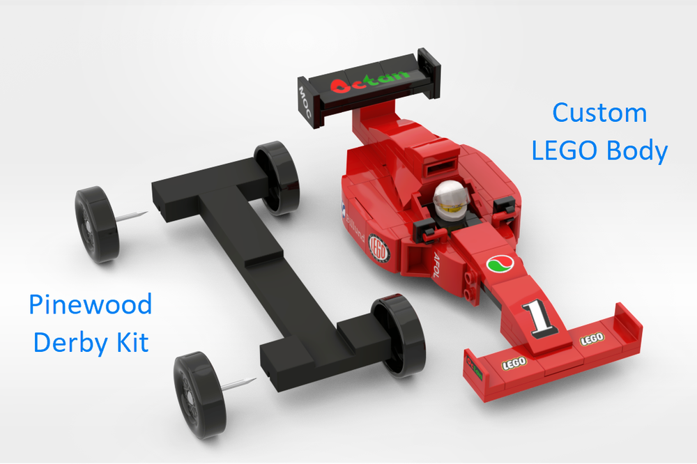 LEGO MOC Pinewood Derby - Formula 1 by bossofdos64 | Rebrickable ...