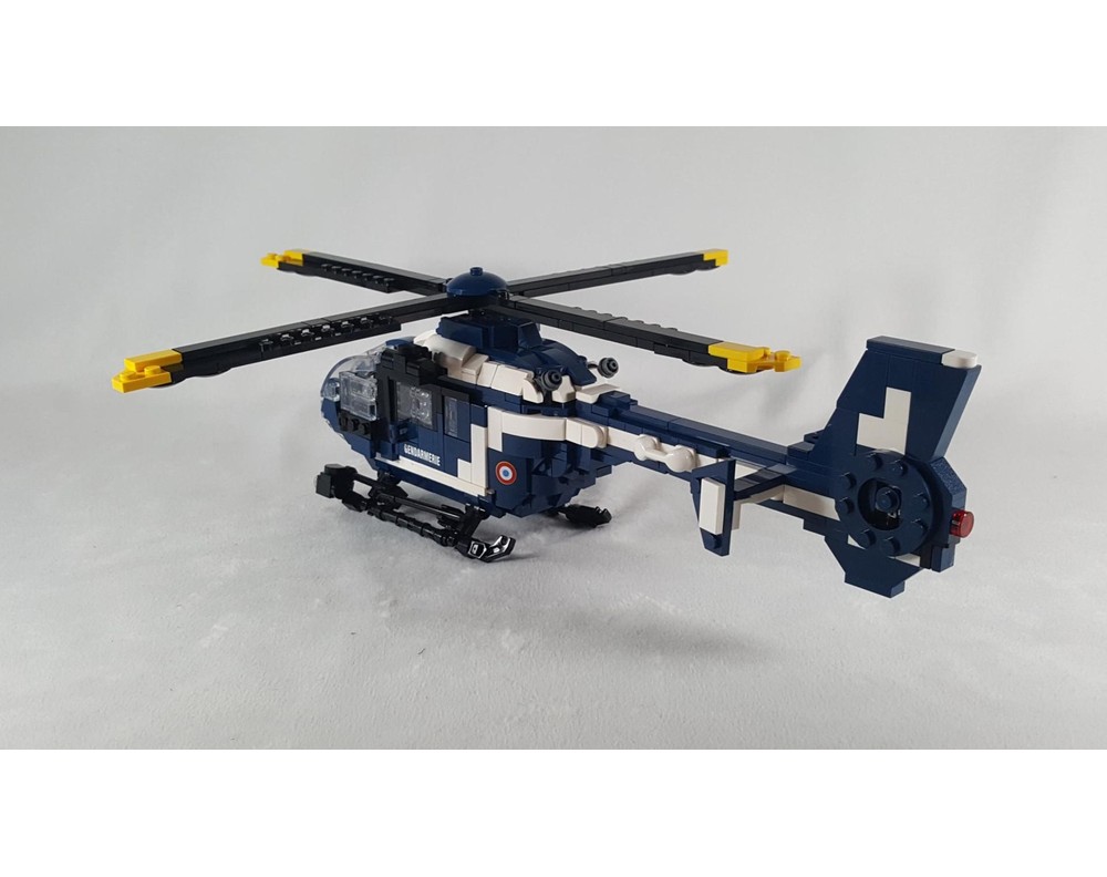 LEGO MOC EC 135 gendarmerie by Spartane | Rebrickable - Build with LEGO