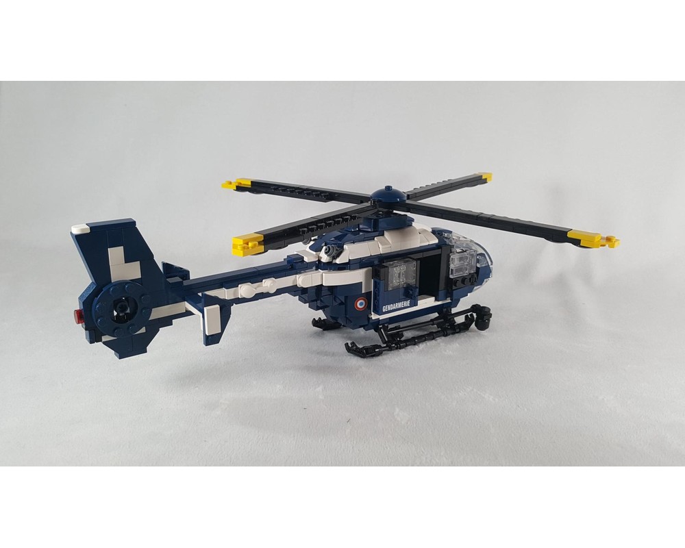 LEGO MOC EC 135 gendarmerie by Spartane | Rebrickable - Build with LEGO