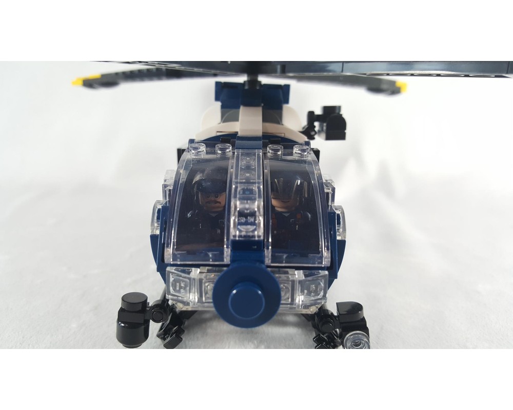 LEGO MOC EC 135 gendarmerie by Spartane | Rebrickable - Build with LEGO