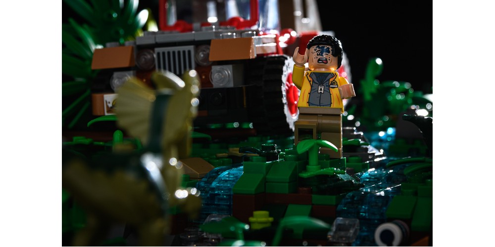 LEGO MOC Dilophosaurus Ambush Diorama Expansion by Virox Bricks ...