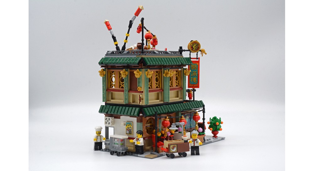 LEGO MOC LEGO 80113 Modular Chinese Restaurant by Brickwood Creations ...