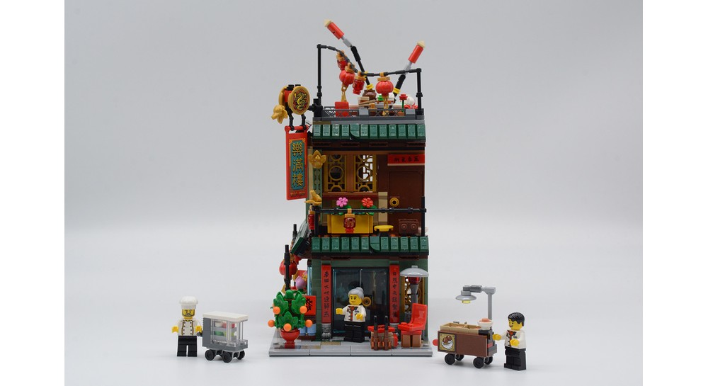 LEGO MOC LEGO 80113 Modular Chinese Restaurant by Brickwood Creations ...