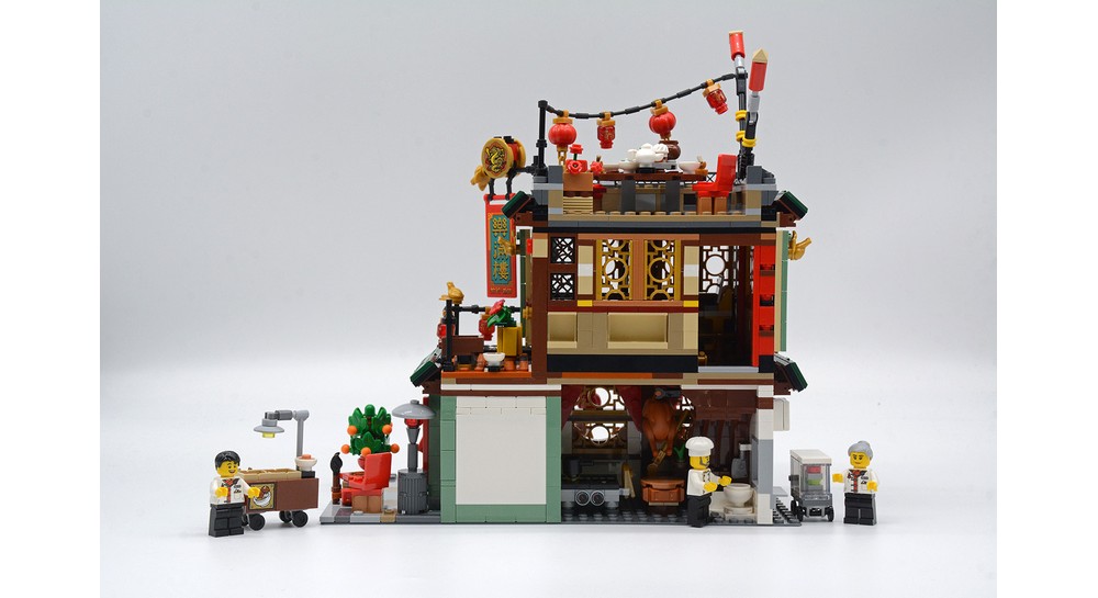 LEGO MOC LEGO 80113 Modular Chinese Restaurant by Brickwood Creations ...