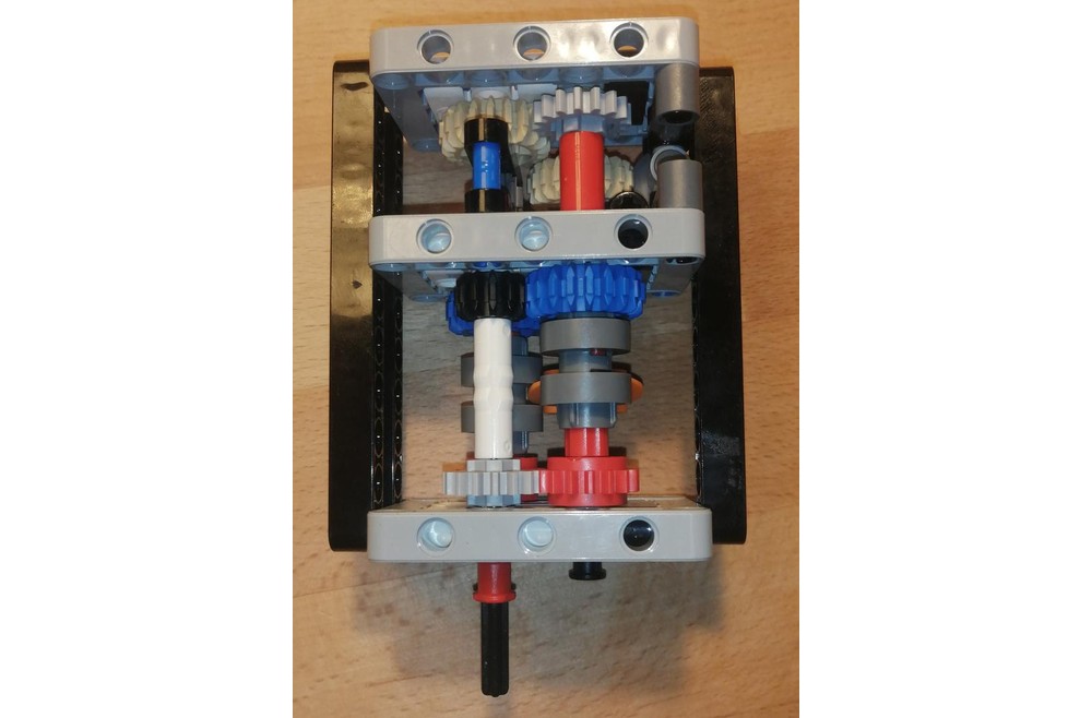 LEGO MOC Gearbox 4 speeds motorizable by Neptunefr | Rebrickable ...