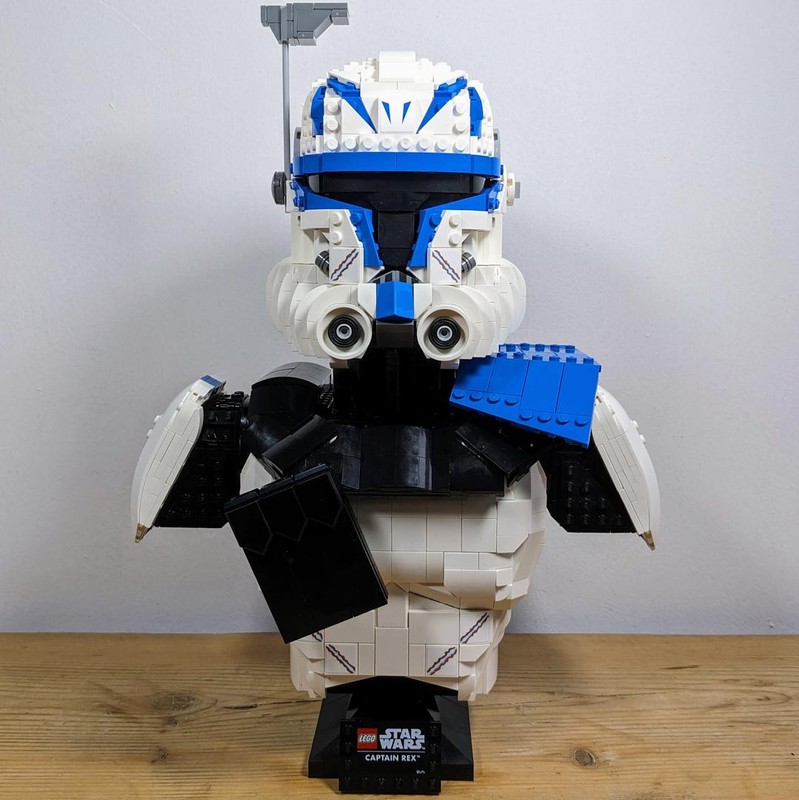 LEGO MOC Lego Captain Rex (Bust only) by glenn_tanner55 | Rebrickable ...