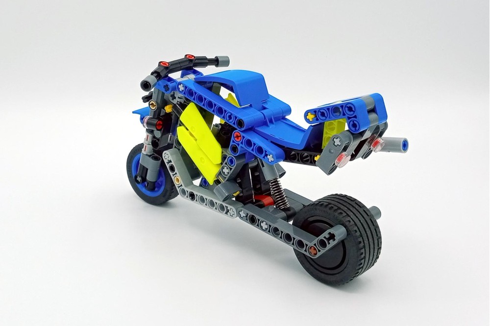 LEGO MOC 42164 Motorcycle by Nequmodiva | Rebrickable - Build with LEGO