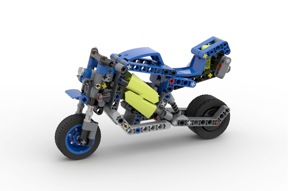 LEGO MOC 42164 Motorcycle by Nequmodiva | Rebrickable - Build with LEGO