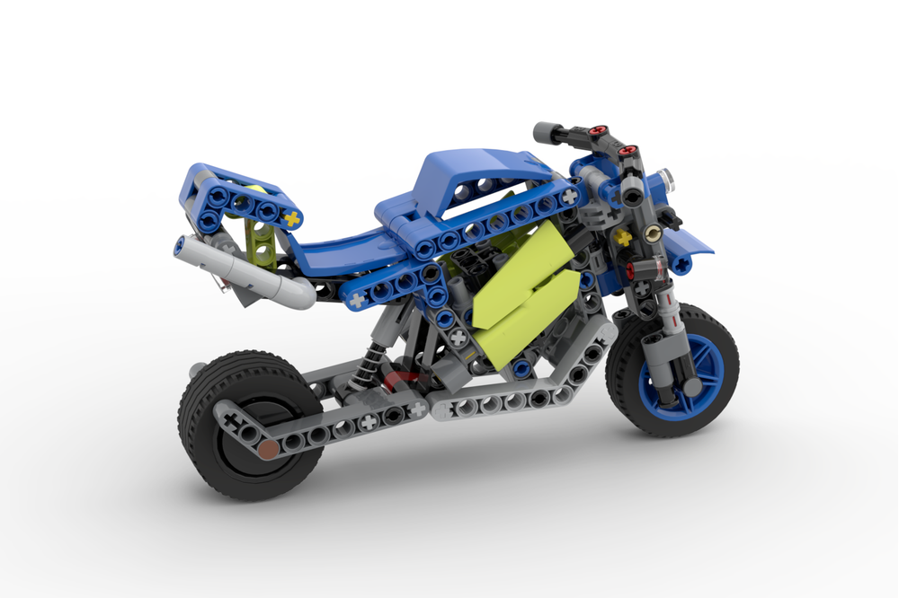 LEGO MOC 42164 Motorcycle by Nequmodiva | Rebrickable - Build with LEGO