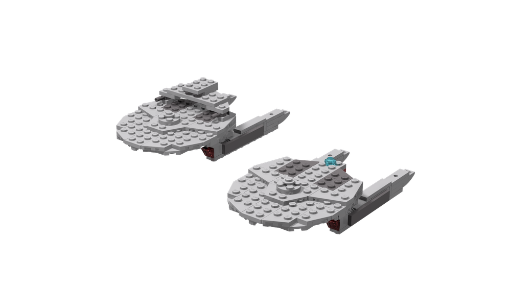 LEGO MOC Miranda-Class Starship USS Reliant and USS Saratoga Variant by ...