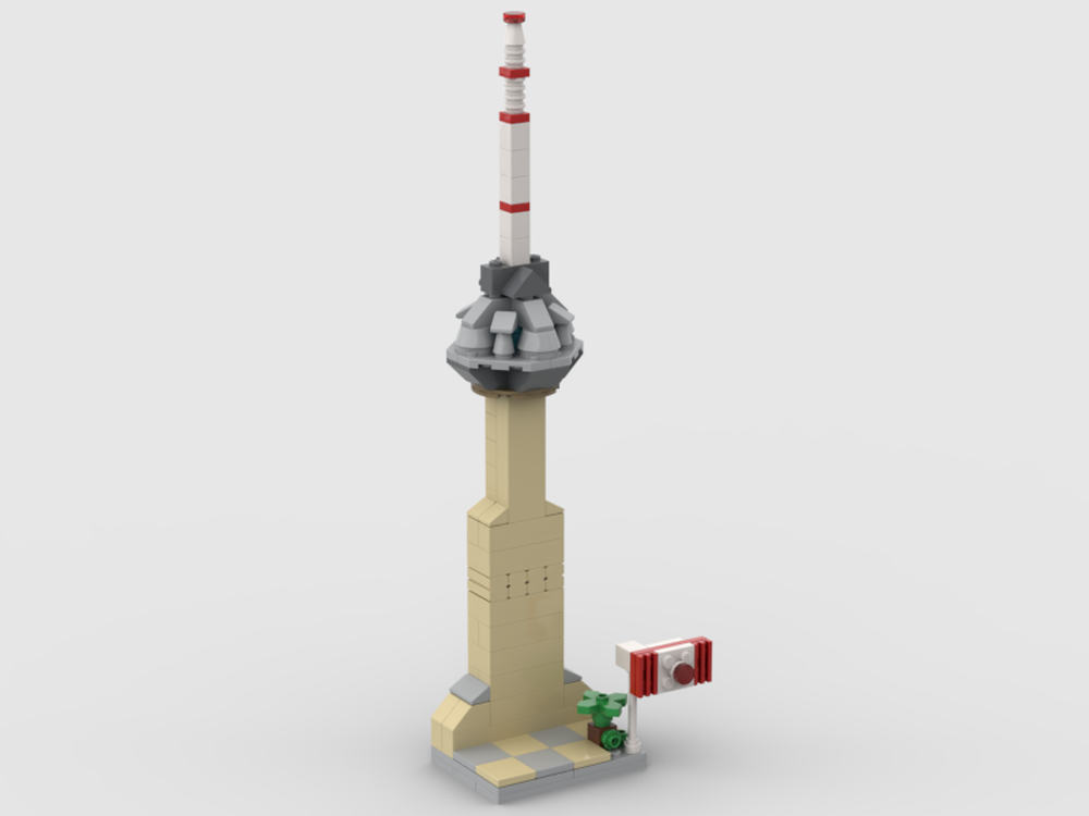LEGO MOC CN Tower by danielberg44 | Rebrickable - Build with LEGO
