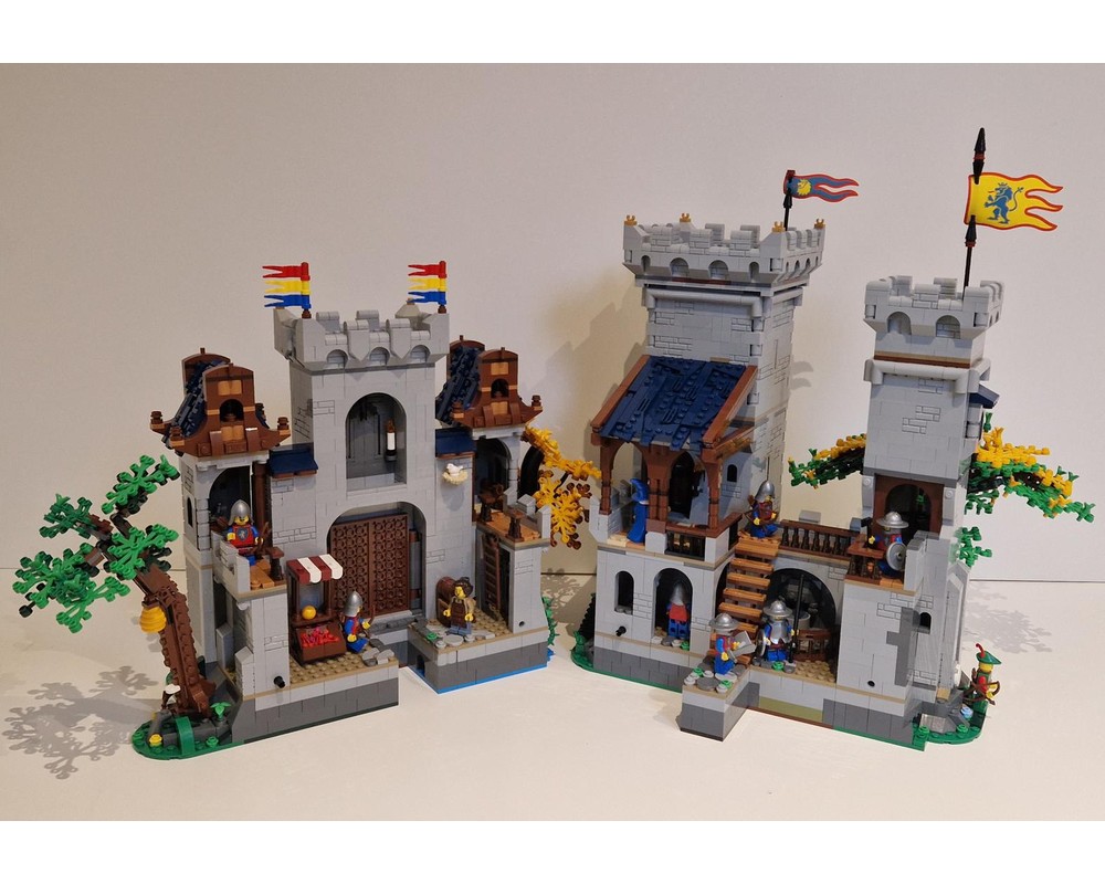 LEGO MOC Medieval Castle Adventure by Gr33tje13 | Rebrickable - Build ...