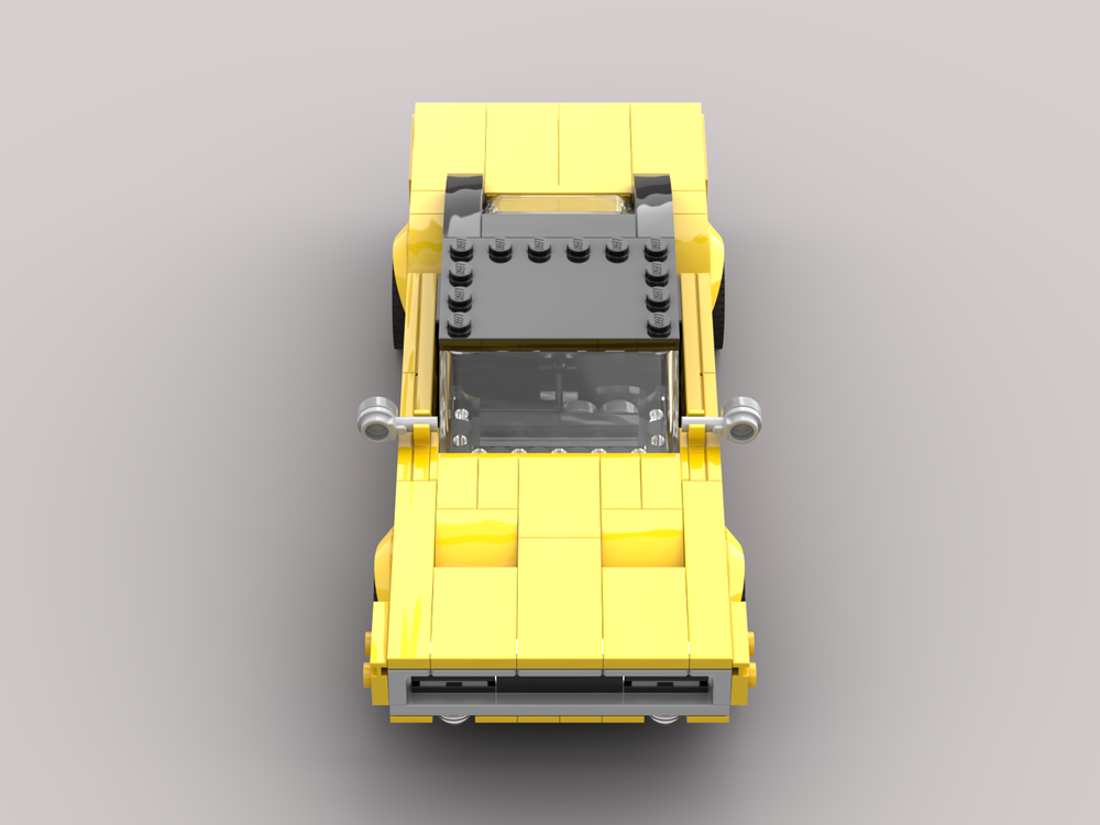 LEGO MOC '68 YELLOW CHARGER by GT-Brick | Rebrickable - Build with LEGO