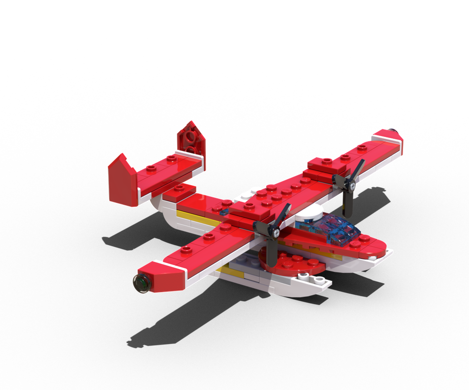 LEGO MOC-173178 30669 x2 Seaplane by Beregorn | Rebrickable - Build ...