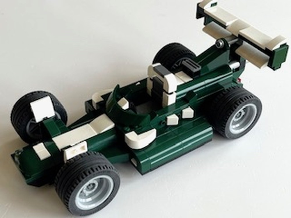 LEGO MOC 10242 F1 RACE CAR by Weegordon | Rebrickable - Build with LEGO