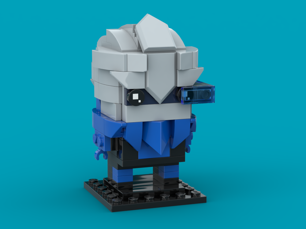 LEGO MOC Garrus Vakarian Brickheadz (Mass Effect) by arvidst4 ...