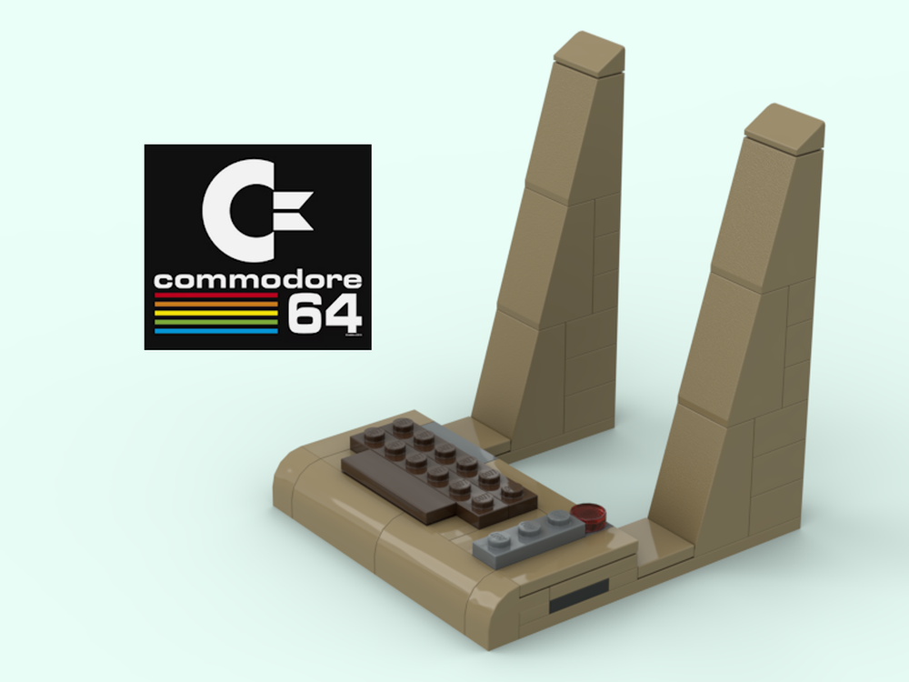 LEGO MOC Commodore C64 Smartphone Stand / Ständer by jimgulz ...